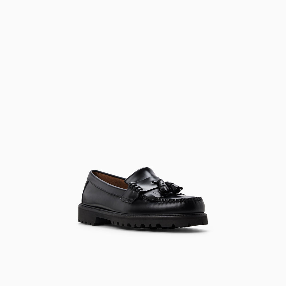 Mens Layton Lug Weejuns® Tassel Loafer Black | G.H. Bass – G.H.BASS