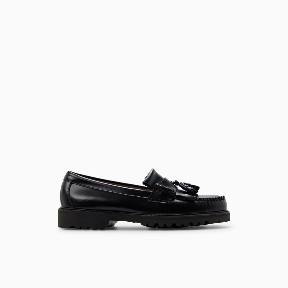Mens Layton Lug Weejuns® Tassel Loafer Black | G.H. Bass – G.H.BASS